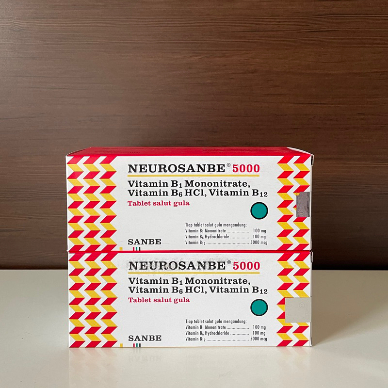Jual Neurosanbe 5000 Box 100 Tablet | Shopee Indonesia