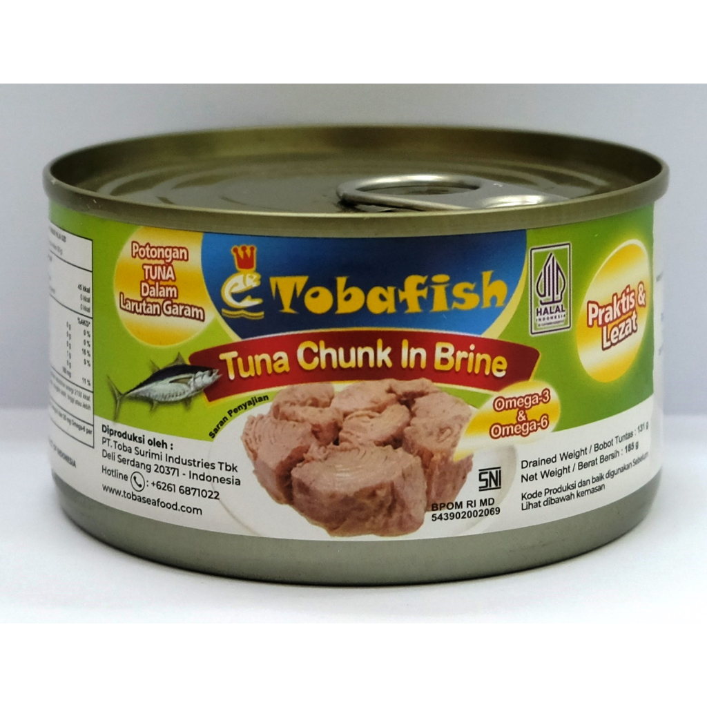 Jual Tuna Kaleng / Canned Tuna Chunk in Brine / Dalam Larutan Garam ...