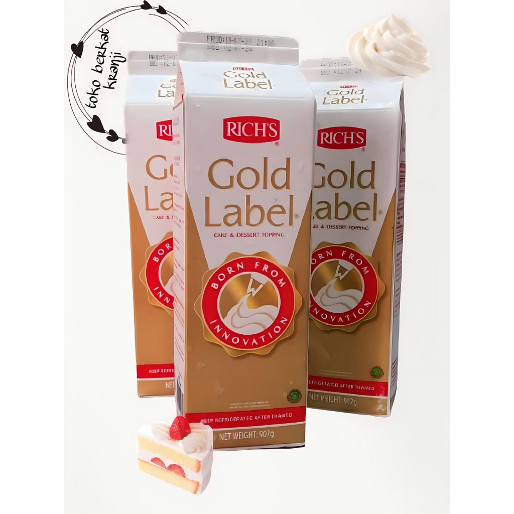 Jual rich's gold label 907gr (KHUSUS PENGIRIMAN INSTAN COURIER ...