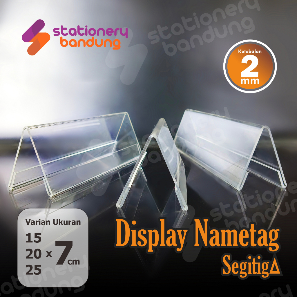 Jual Acrylic akrilik price tag label nama tent card label harga lebel ...