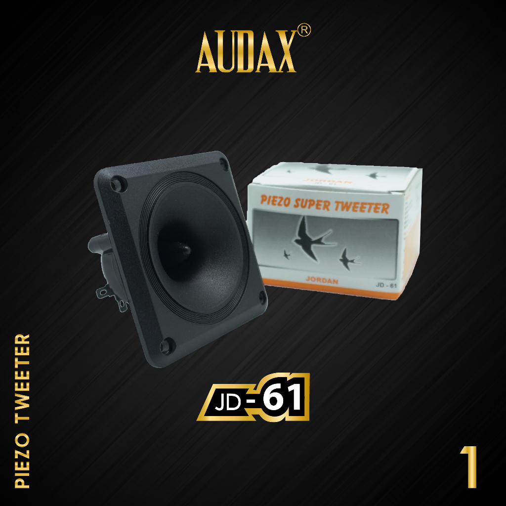 Jual Audax - Tweeter Piezo Jordan JD-61 JD61 | Shopee Indonesia