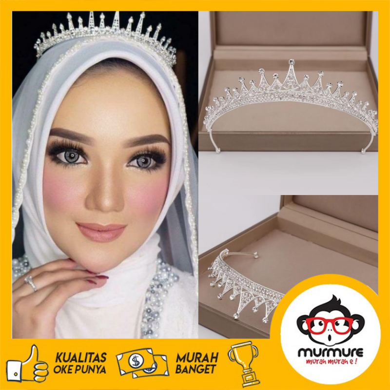 Jual MURMURE I MAHKOTA HIASAN KEPALA MAHKOTA PENGANTIN KRISTAL UNTUK PERNIKAHAN/PESTA/WISUDA ...