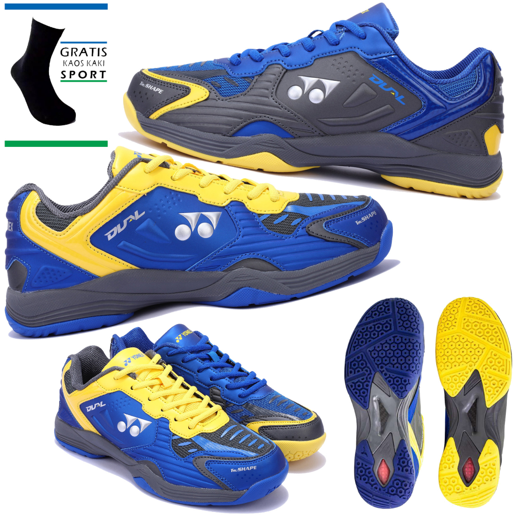 Jual SALE Yonex Dual Sepatu Badminton Yonex Original Warna Blue ...