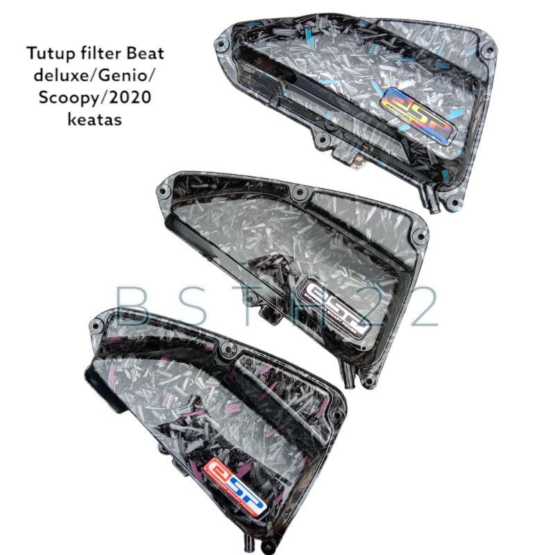 Jual TUTUP FILTER GENIO/SCOOPY/BEAT DELUXE 2020-2023 SEKARANG/ MOTIF ...