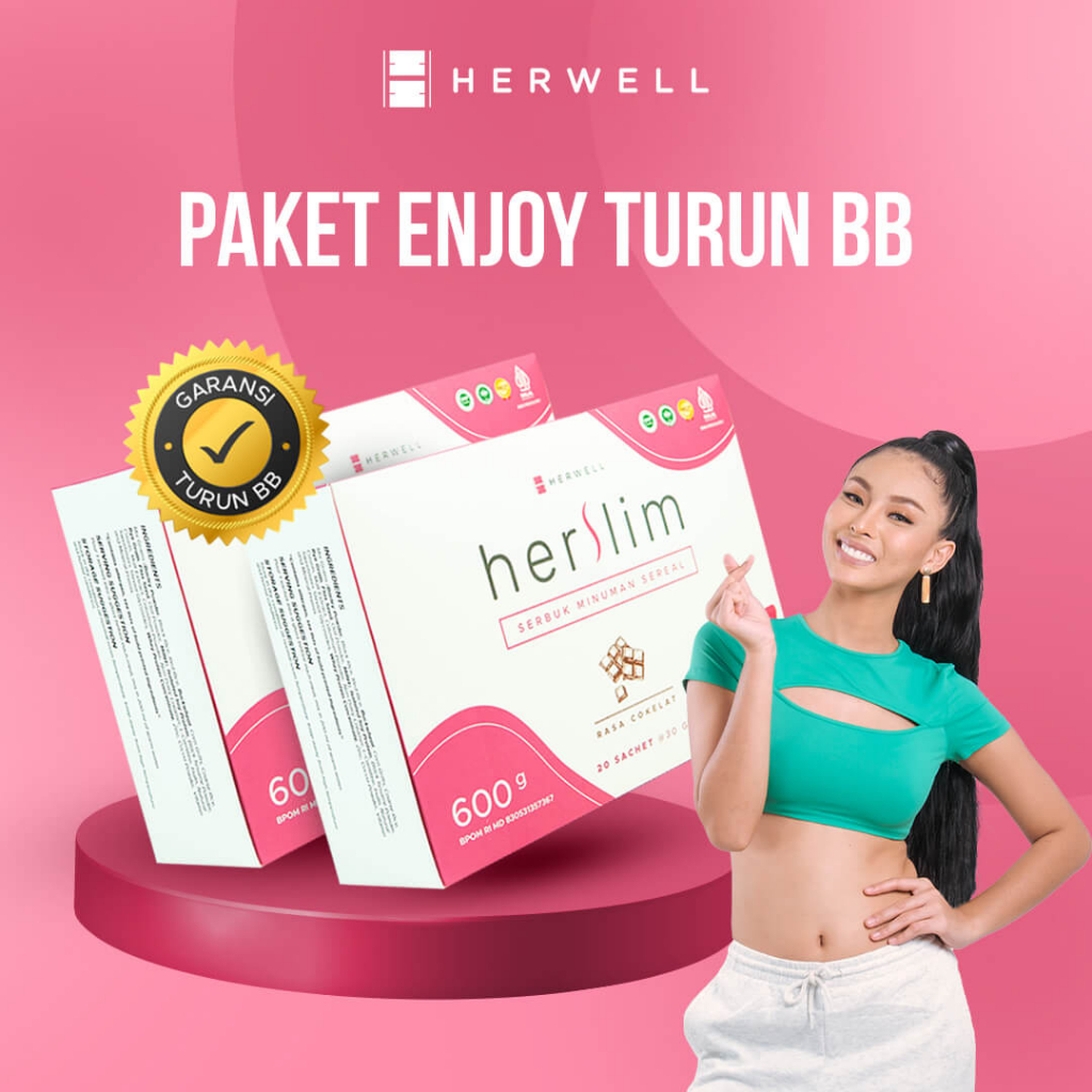 Jual Herwell Herslim - Paket 2 Box Meal Replacement | Shopee Indonesia