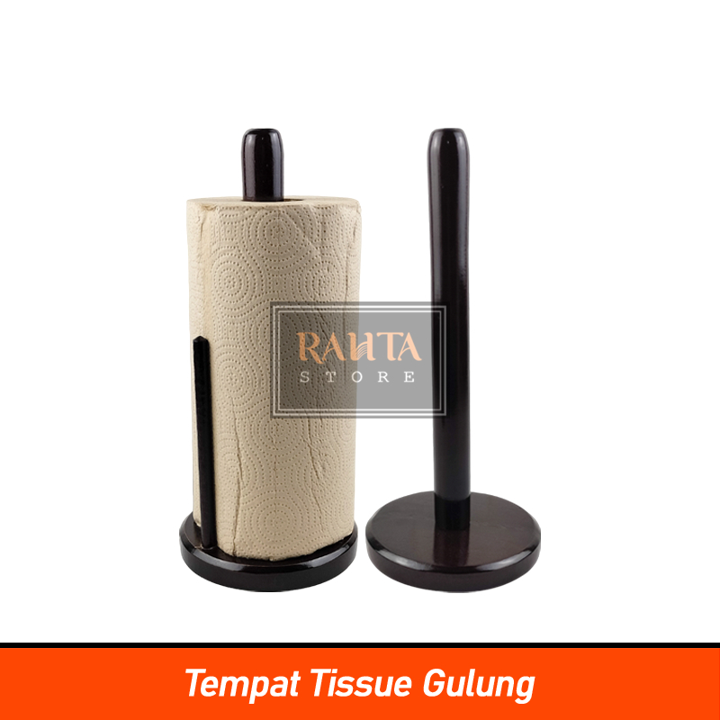 Jual KT30-Rahta Tempat Tisu Roll/Tissu Holder Kayu/Tissu Holder Roll ...