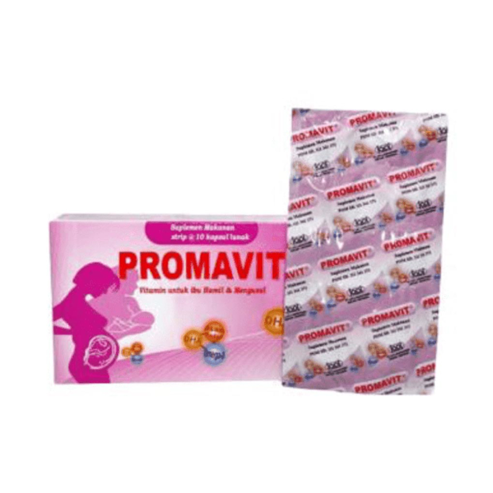 Jual Promavit 1 strip isi 10 Kapsul | Shopee Indonesia
