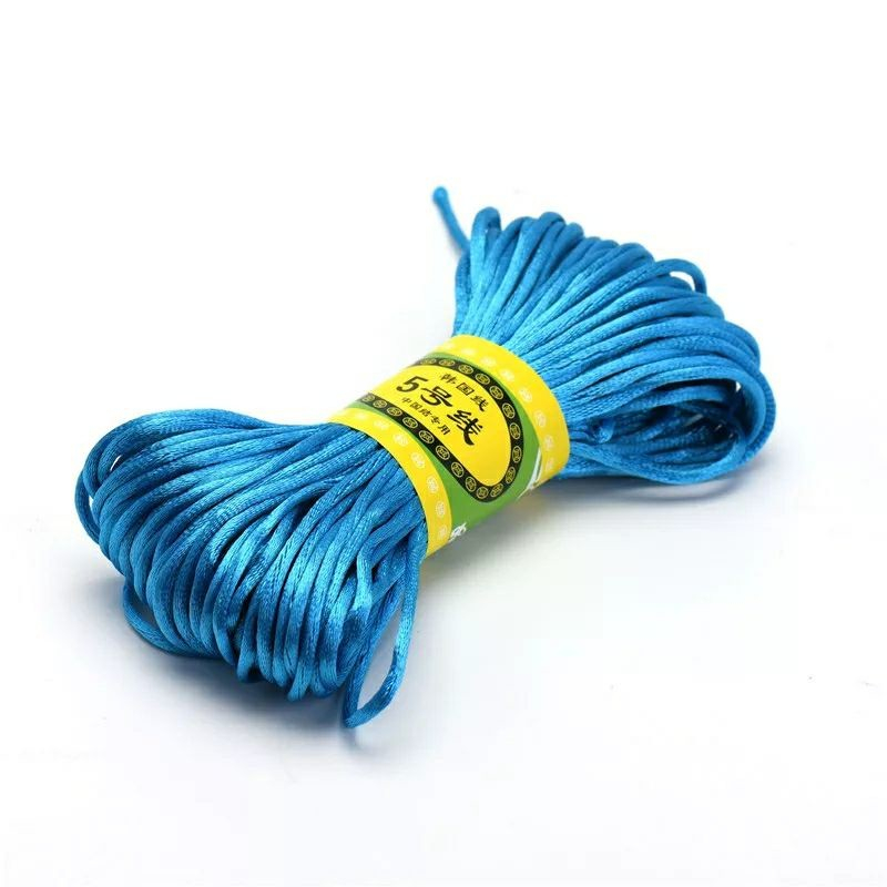 Jual Tali satin/ Tali Cina / Tali Sengkelit Ukuran 2mm (5 Meter ...
