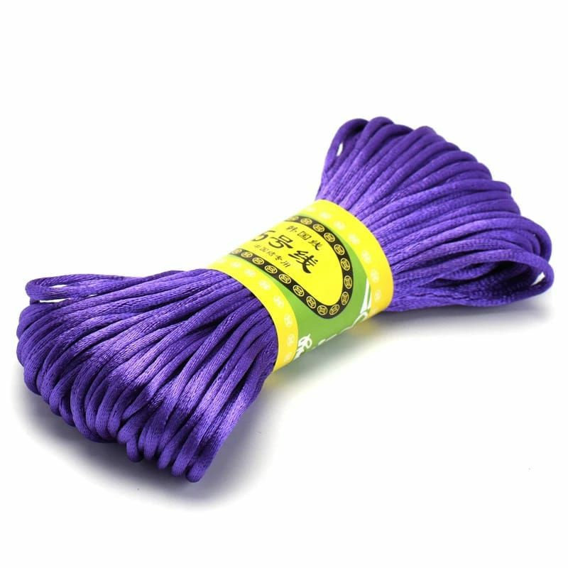 Jual Tali satin/ Tali Cina / Tali Sengkelit Ukuran 2mm (5 Meter ...