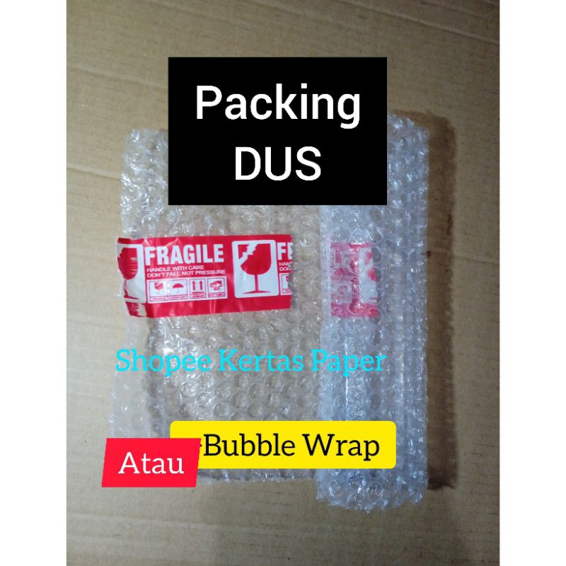 Jual Tambah packing Dus untuk Dekal stiker atau extra Bubble wrap untuk ...