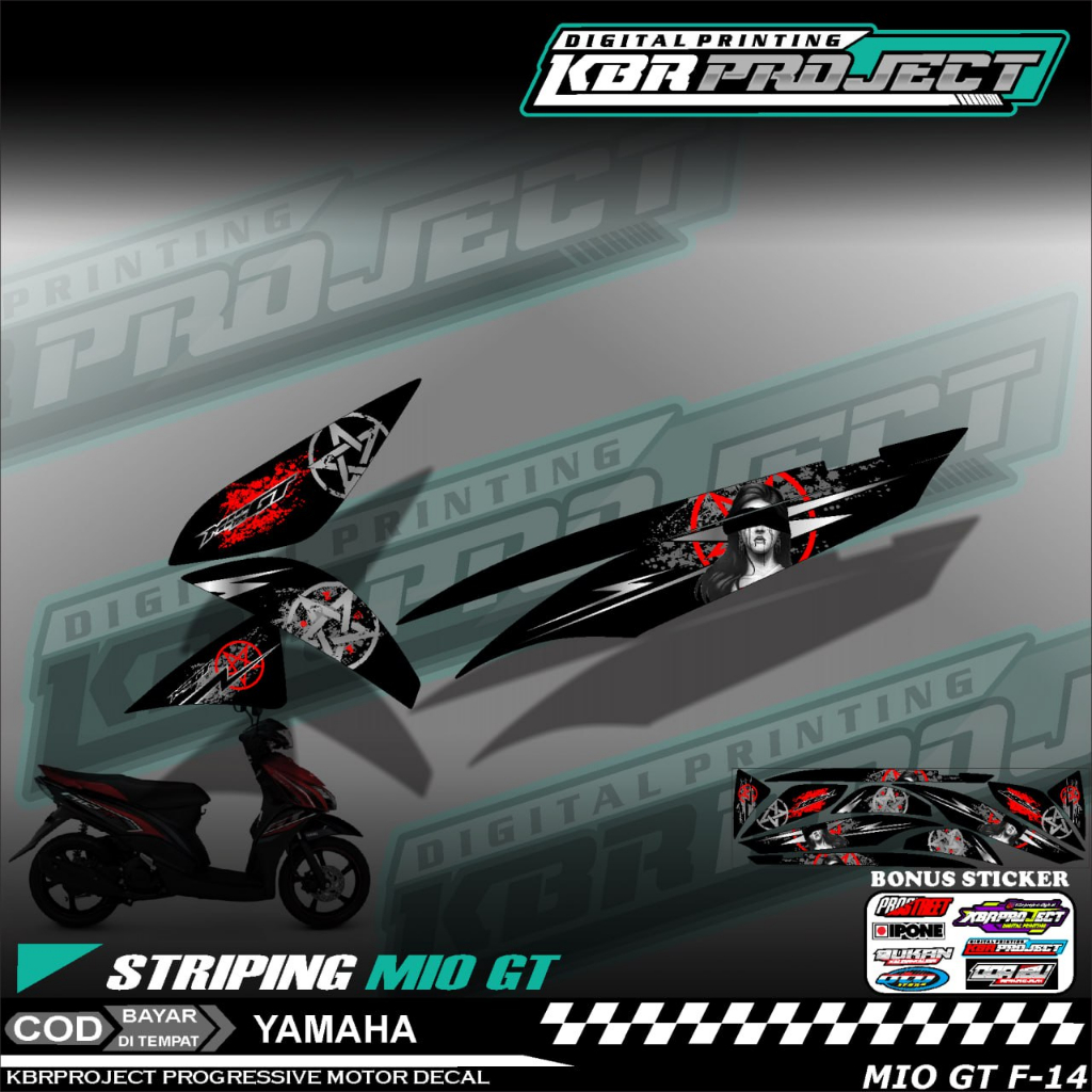 Jual MIO GT STIKER STRIPING PREMIUM MOTOR KEREN LIS VARIASI MIO GT ...