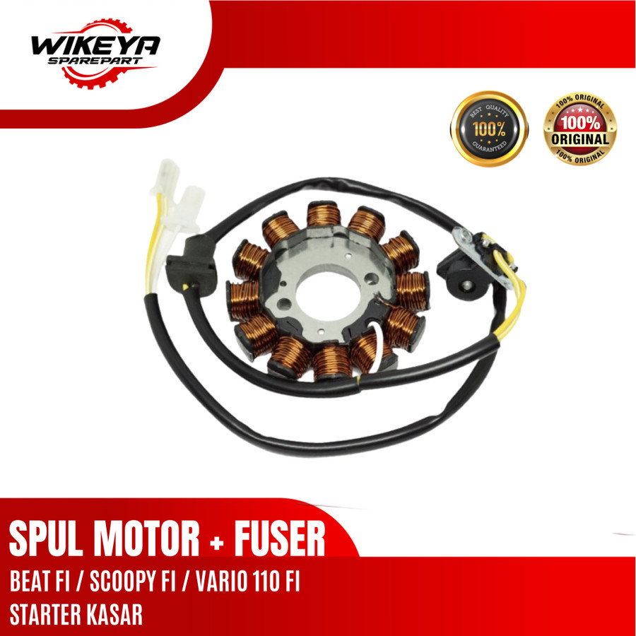 Jual SPUL ASSY MOTOR HONDA BEAT FI HONDA SCOOPY FI VARIO 110 FI ...