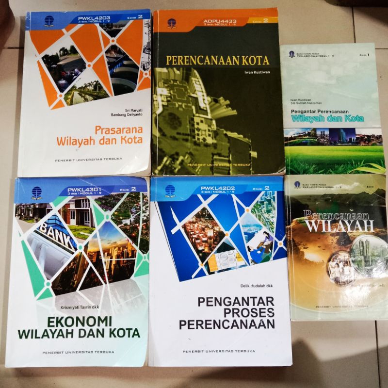 Jual Buku Tentang Perencanaan Wilayah dan Kota/ Prasarana | Shopee Indonesia