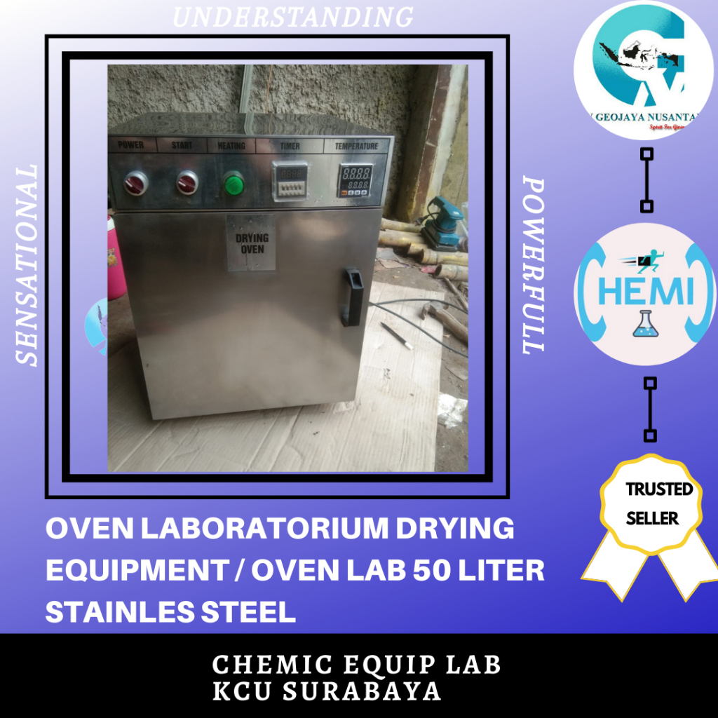 Jual OVEN LABORATORIUM DRYING EQUIPMENT / OVEN LAB 50 LITER STAINLES ...