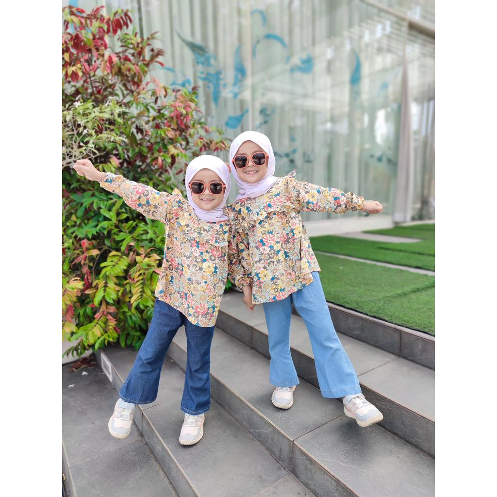 Jual Zahra - Zahra Re Floral One Set Anak Cewek cocok untuk anak usa 1 ...