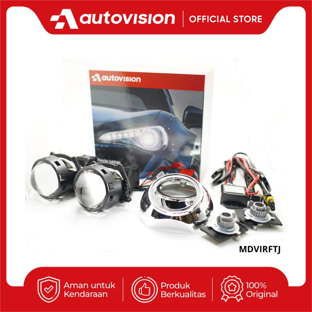 Jual Headlamp Mobil BILED KIT PROJECTOR TESLA 140 Watt | Shopee Indonesia