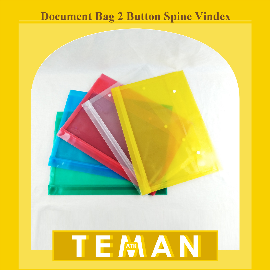 Jual Map 2 Kancing Spine / Document Bag 2 Button Spine Dataflex FOLIO ...