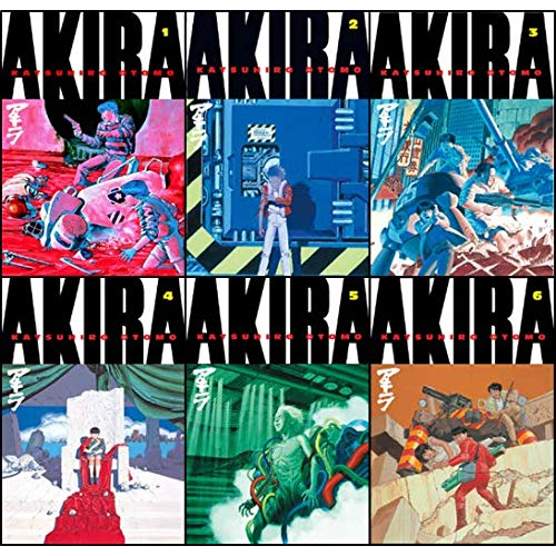 Jual Buku Comic Akira Manga Complete Set, Vol. 1-6 by Katsuhiro Otomo | Shopee Indonesia