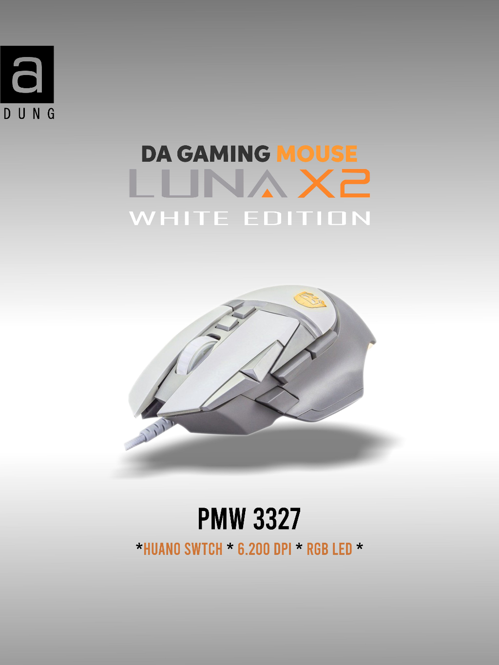 Jual Digital Alliance Mouse Gaming Luna X2 | Shopee Indonesia