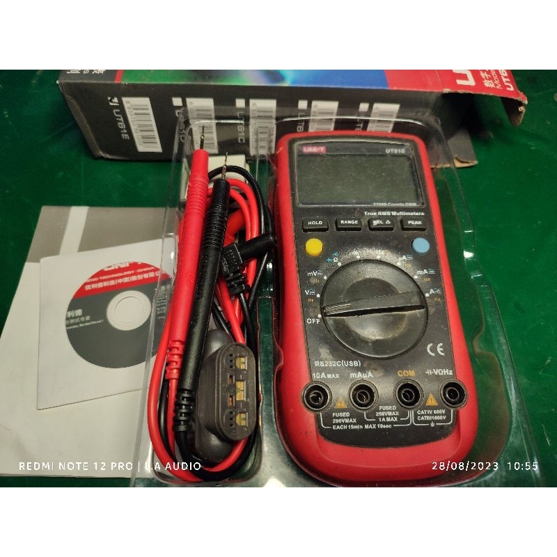 Jual multitester digital multimeter uni t ut61e ut-61e | Shopee Indonesia
