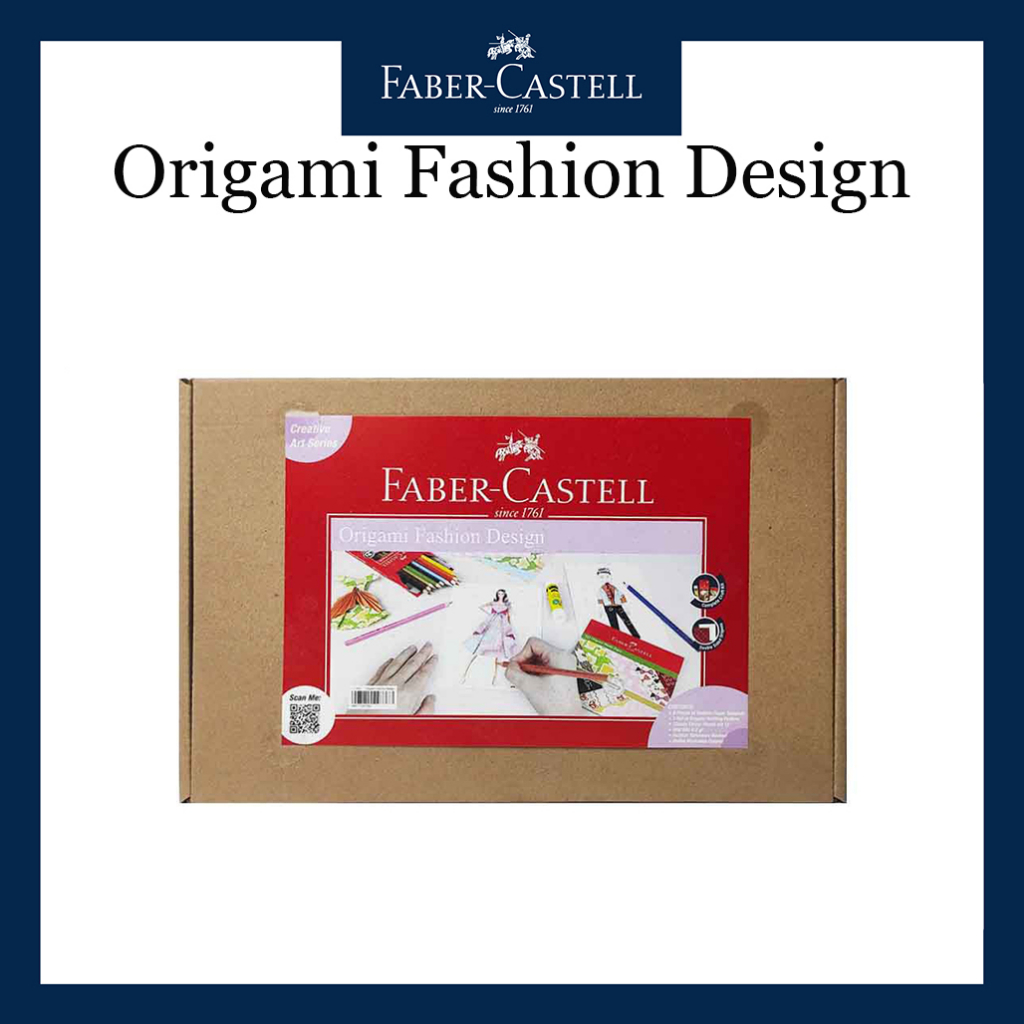 Jual Creative Art Series Faber Castell / Origami Fashion Design ...