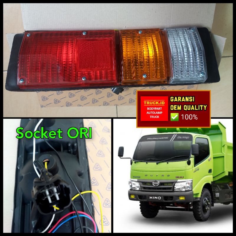 Jual LAMPU REM BELAKANG STOP LAMP DYNA SAURUS / DUTRO RH=LH *2504 ...