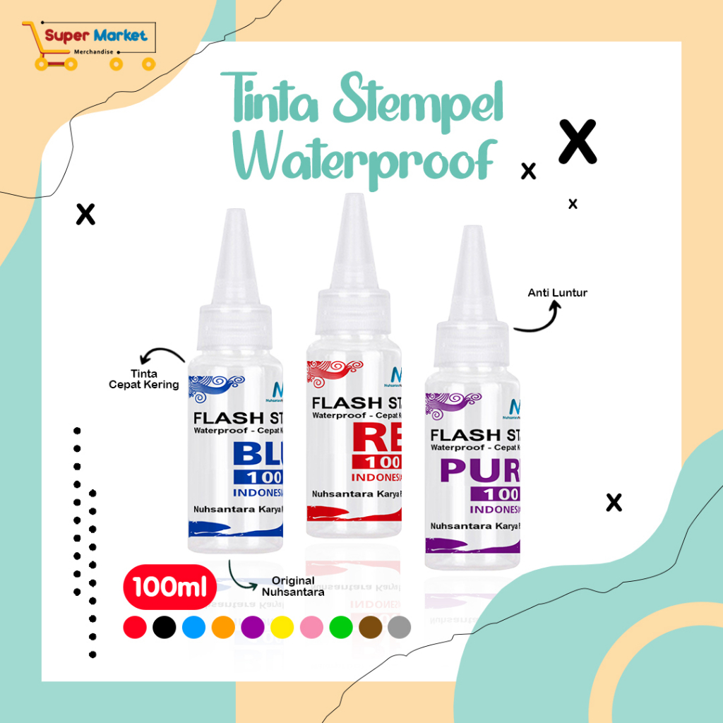 Jual Tinta Refill M Stempel 100ML / Tinta Refill Stempel Nilai Guru ...