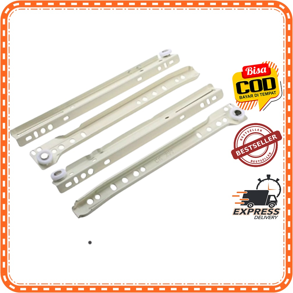 Jual Rel Laci Roda Single Track Hitam Lenaga Huben Elco Taco - Rel ...
