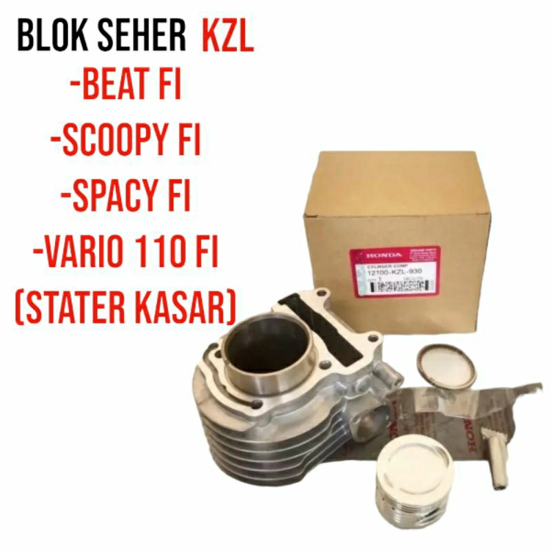 Jual Blok seher KZL BEAT FI(2015-2019)-SCOOPY FI, SPACY FI, VARIO 110 FI (STATER KASAR) | Shopee ...