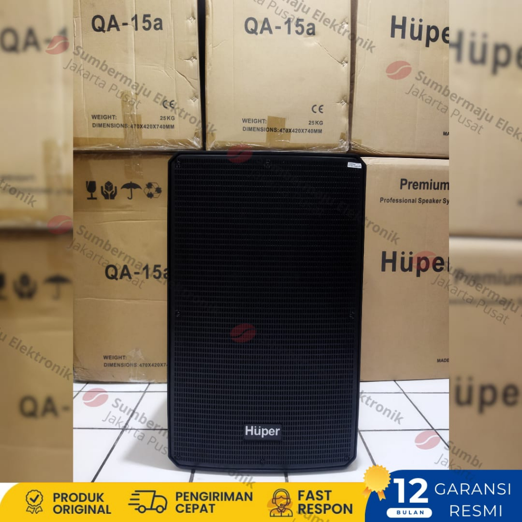 Jual Speaker Huper QA15A 15-Inch Speaker Aktif Huper QA-15a Harga 1 Speaker | Shopee Indonesia