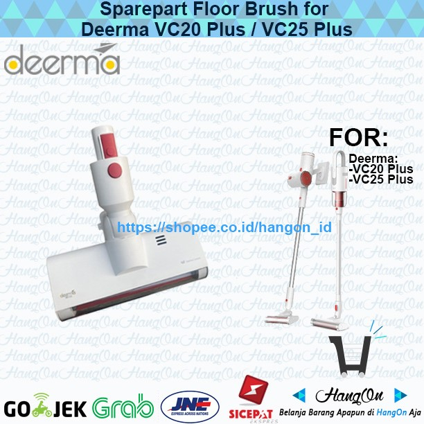Jual Sparepart Floor Brush Head for Deerma VC20 Plus / VC25 Plus Vacuum ...