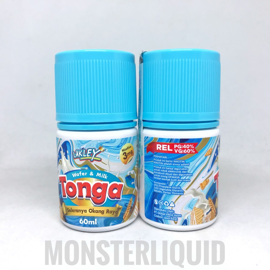 Jual TONGA WAFER & MILK BY LAKLEY CORP X RIZKI RITONGA 3MG 60ML ...