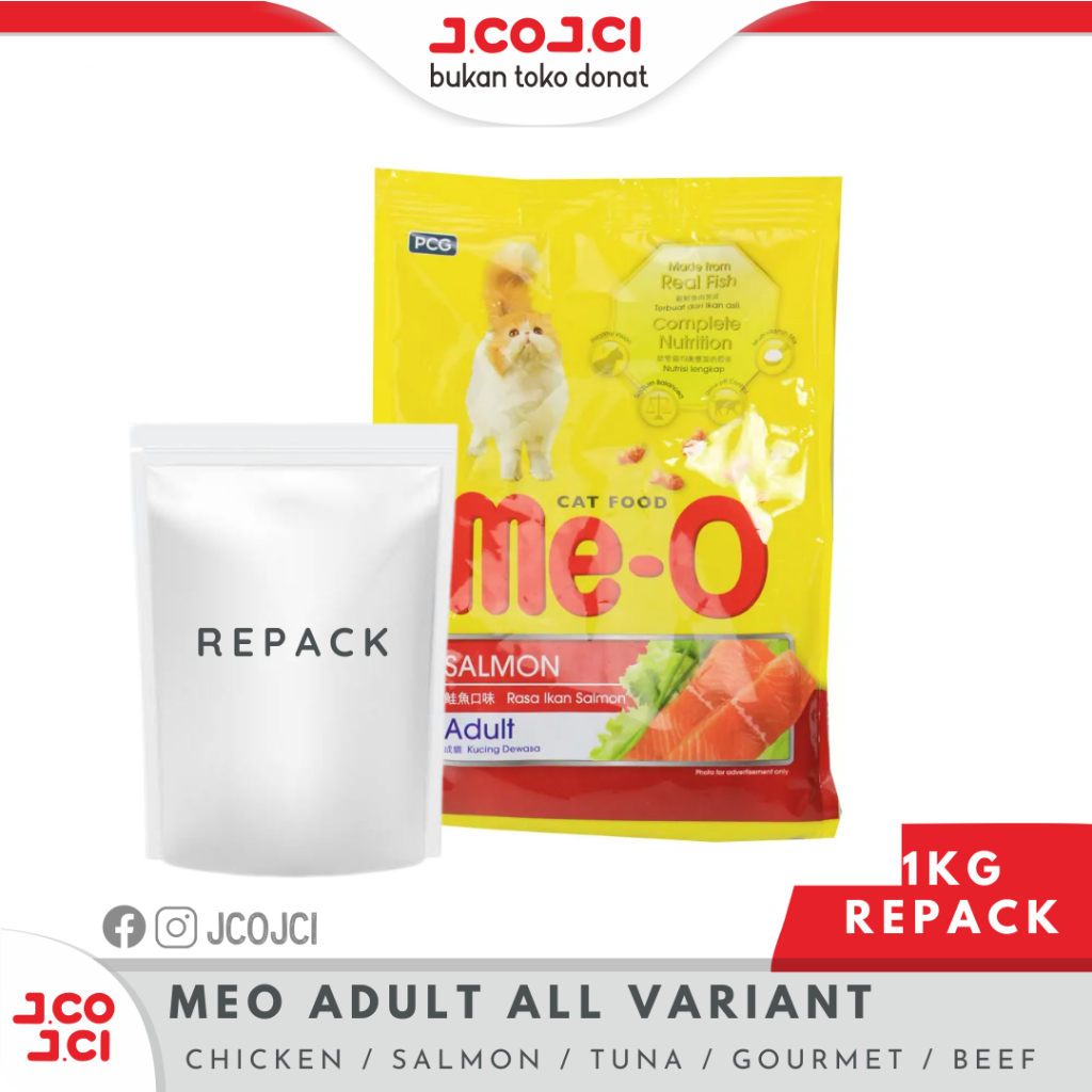 Jual Meo Adult Repack 1kg All Variant / Meo Tuna Repack , Meo Salmon ...