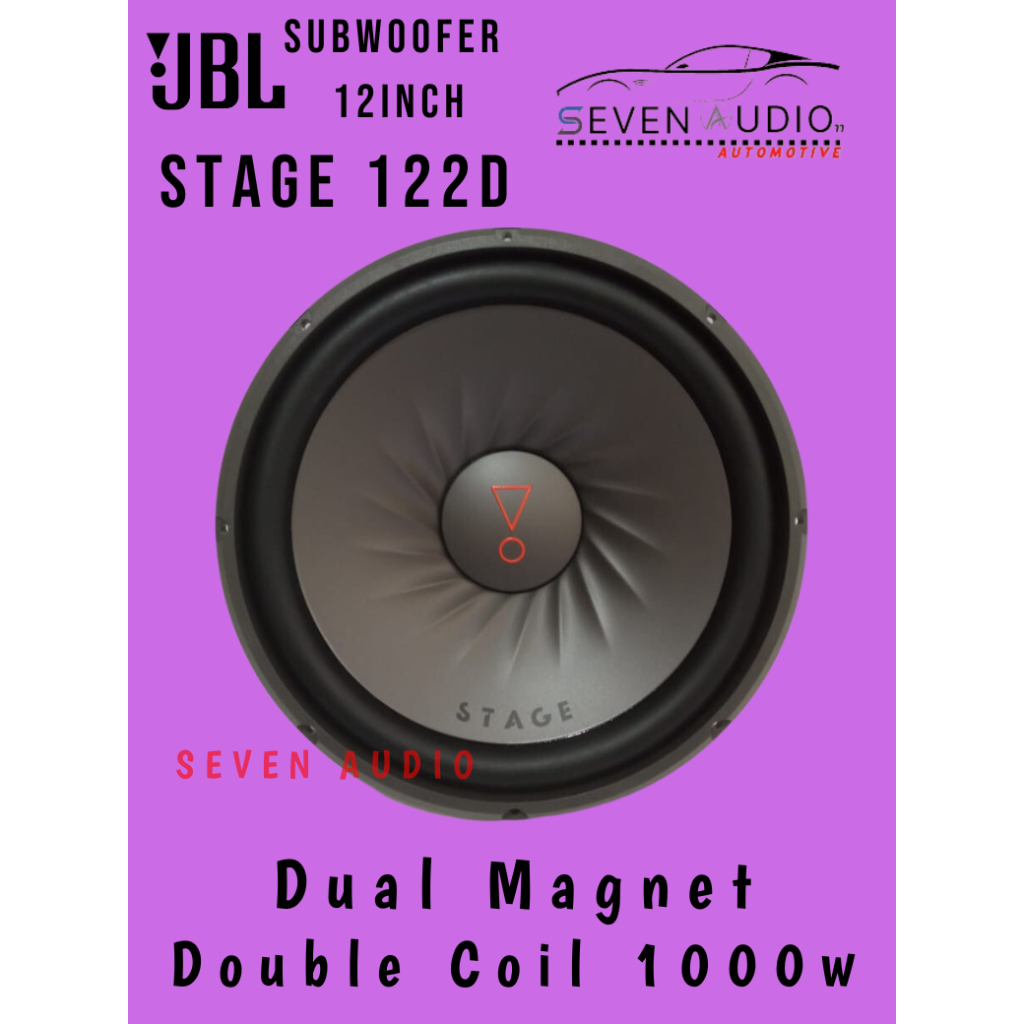 Jual Subwoofer 12 INCH JBL Stage-122D Double Coil - Subwoofer JBL Stage ...