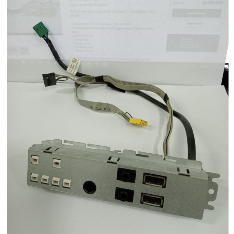 Jual Front Panel IO USB Audio LED Panel PC DELL Optiplex 390 SFF ...