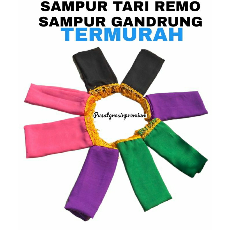 Jual SELENDANG TARI REMO/SAMPUR TARI GANDRUNG/SAMPUR TARI GOMBYOK ...