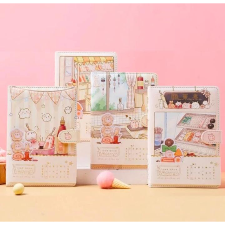 Jual Buku Diary Catatan Harian Notebook Kekinian Soft Cover Buku ...