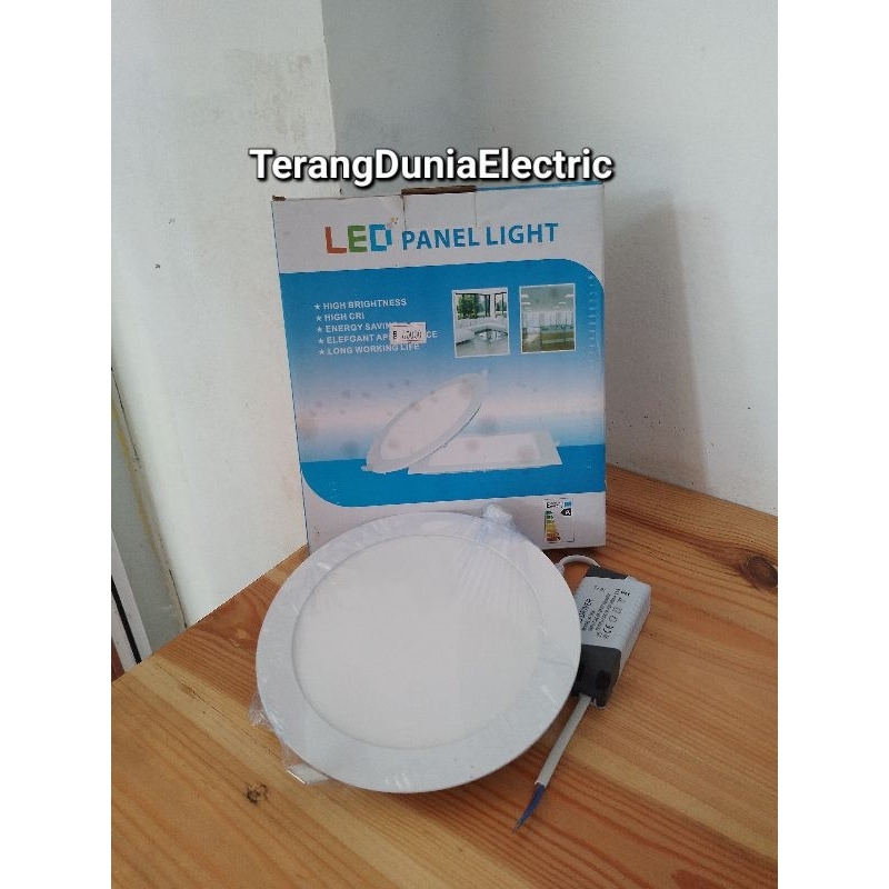 Jual Lampu Downlight Led Panel IB Slim Bulat/Round 12w/12watt 12 w watt ...