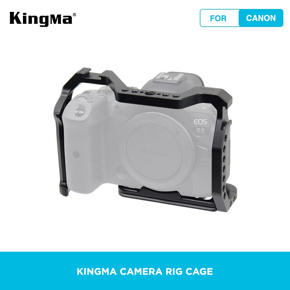Jual KINGMA Camera Cage Rig Aluminum for Canon EOS R5 R6 - Cage Rig ...