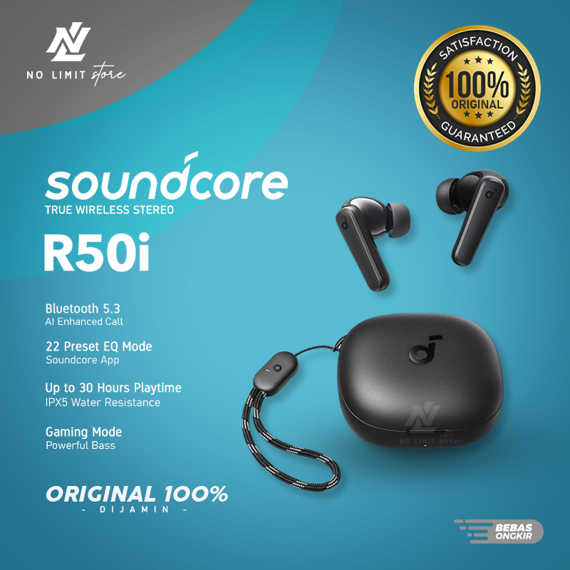 Jual ANKER Soundcore R50i True Wireless Earbuds Stick TWS Bluetooth | Shopee Indonesia