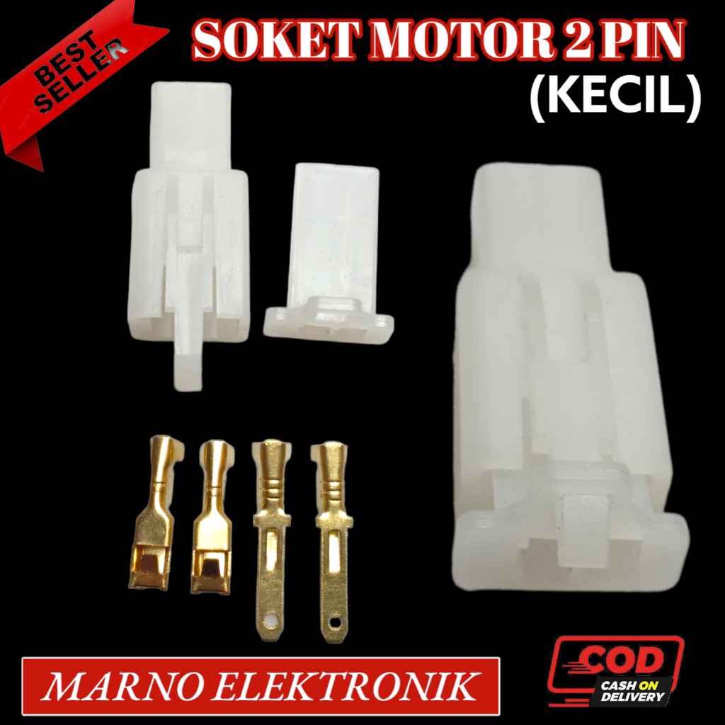 Jual SOKET MOTOR 2 PIN KECIL SOCKET 2PIN ASLI ORIGINAL ORI | Shopee ...