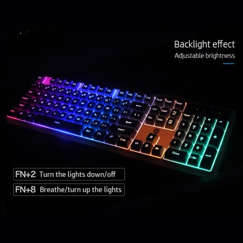 Jual Keyboard Gaming Gaming Keyboard K300 - RGB Membrane Keyboard USB ...