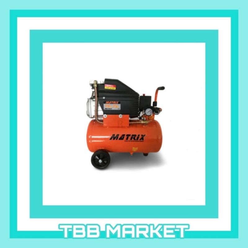 Jual Mesin Kompresor Portable 1 HP 25 Liter MATRIX 1025 Oil Listrik Cat ...