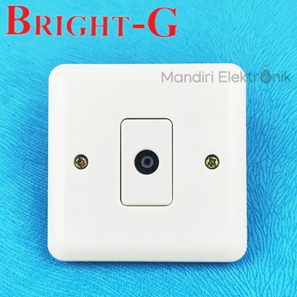 Jual Stop Kontak TV Bright-G 809 IB Socket Antena - Stopkontak Antena ...