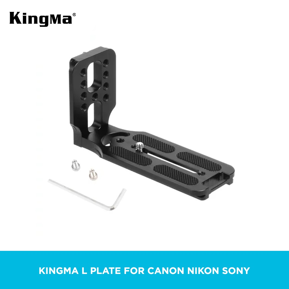 Jual KINGMA Quick Release L-Plate Bracket KM-132C for Zhiyun Gimbal ...