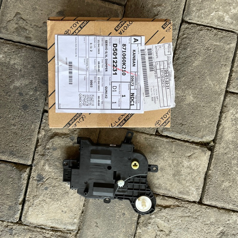 Jual Motor Servo ac Innova Reborn / Fortuner Vrz 12v Original | Shopee ...