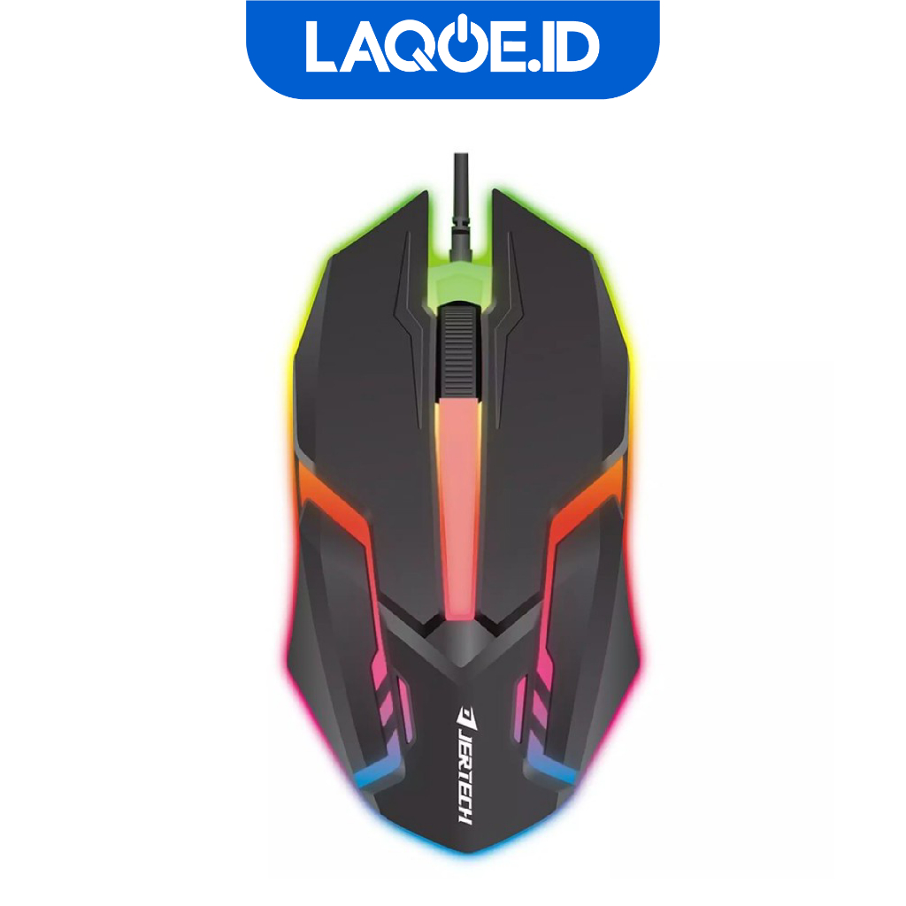 Jual Mouse Gaming Lampu Jertech RGB M200 USB | Shopee Indonesia