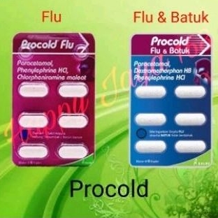 Jual PROCOLD 1 BLISTER FLU/FLU DAN BATUK | Shopee Indonesia