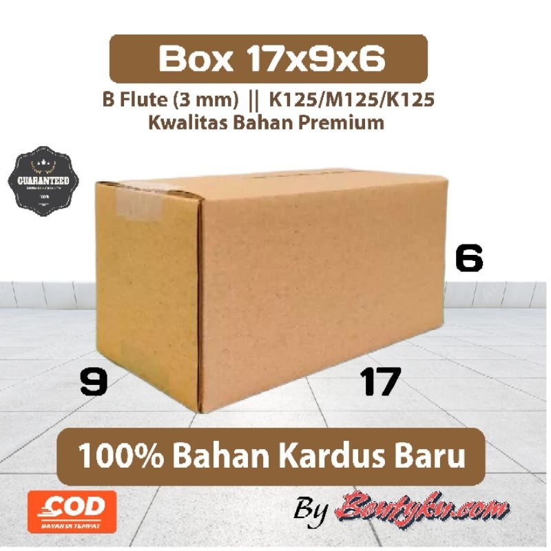 Jual Kardus packing premium baru uk. 17x9x6 cm / box packaging / box ...