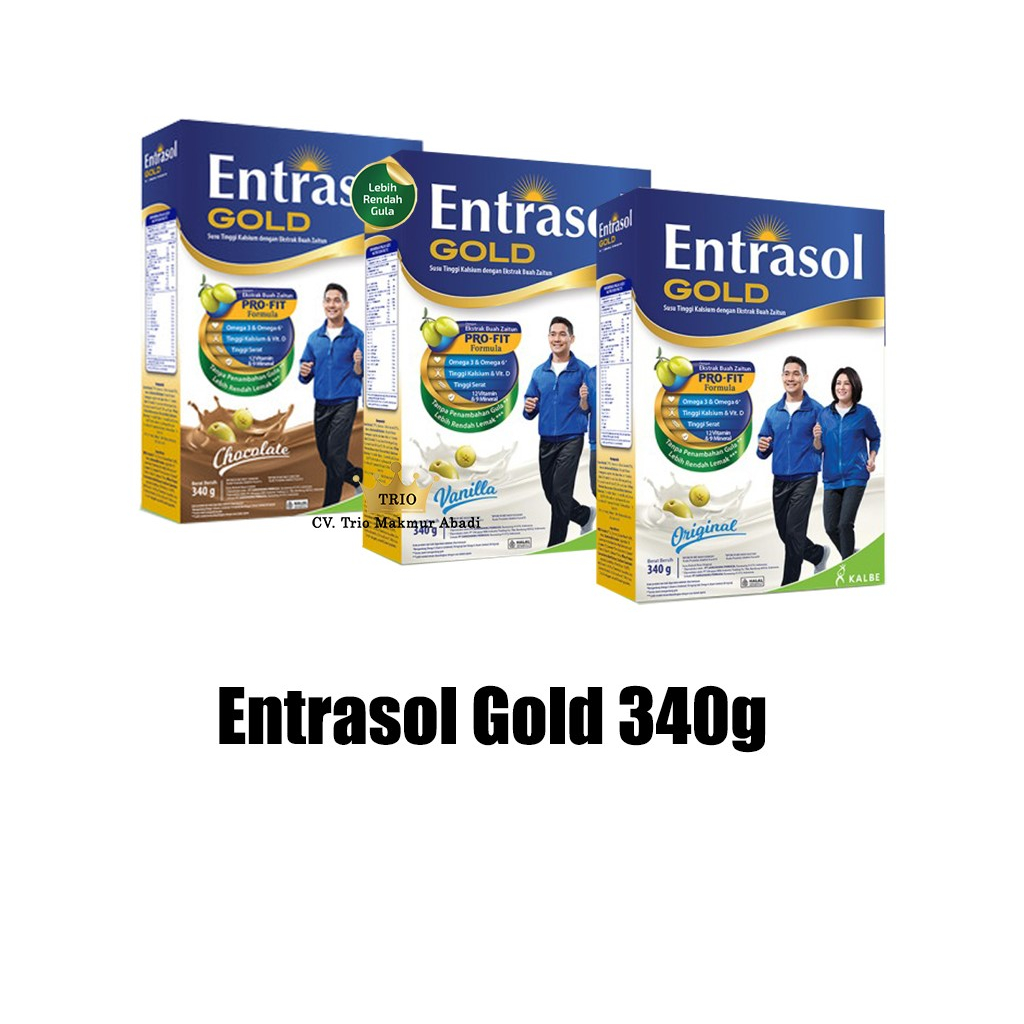 Jual Susu Entrasol Gold 340 gram Rasa | Shopee Indonesia